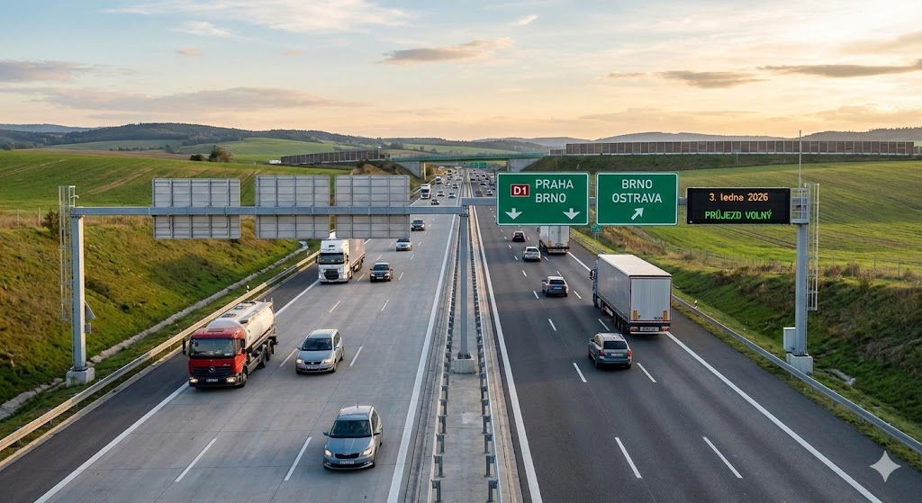 Dálnice D1: Praha–Brno–Ostravsko | trasa, provoz a modernizace